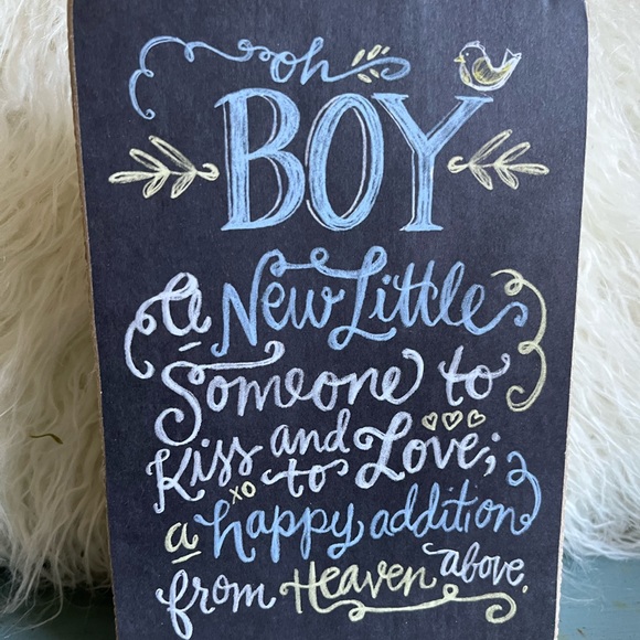 Other | Cute Little Boy Sign | Poshmark